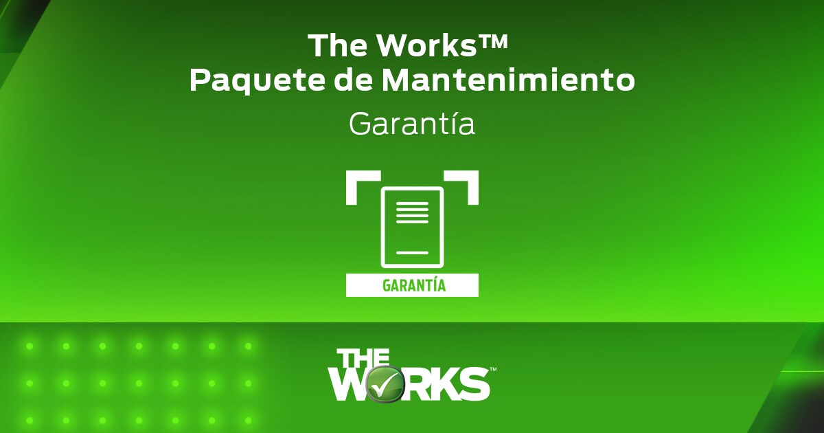 Garantía | The Works | Ford Centroamérica